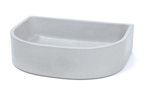 New Form Half Moon Vessel Basin - Fossil — Yeomans