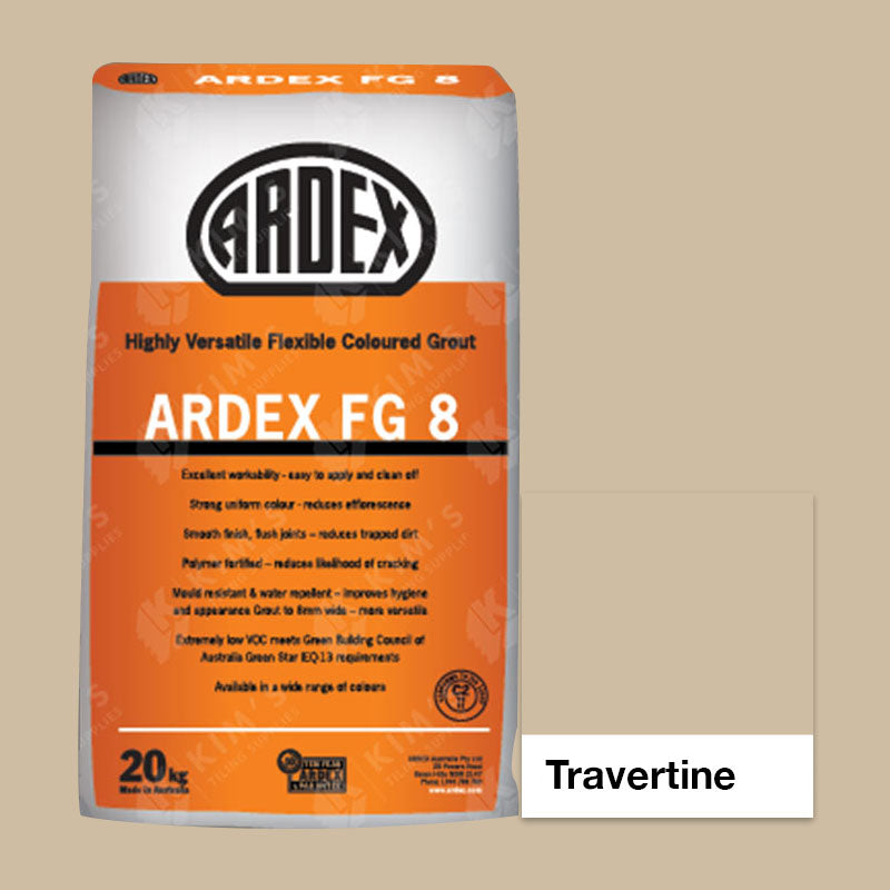 Ardex Grout FG8 Travertine 277 - 20kg — Yeomans