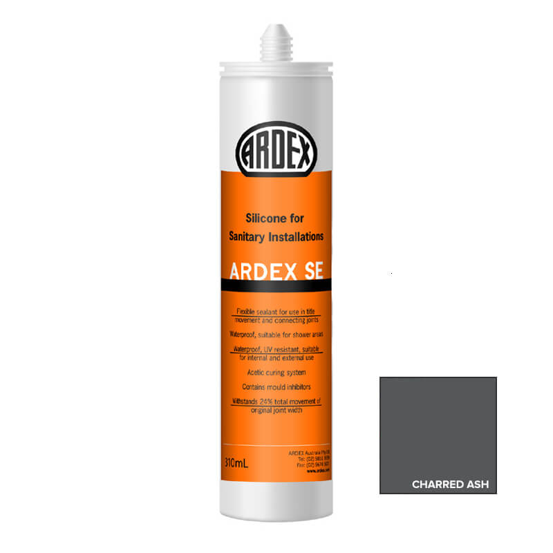 Ardex Silicone SE Charred Ash 310mL tb — Yeomans