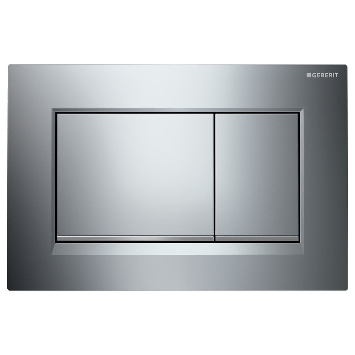 Fienza Geberit Sigma 30 Rectangular Button Flush Plate Chrome — Yeomans