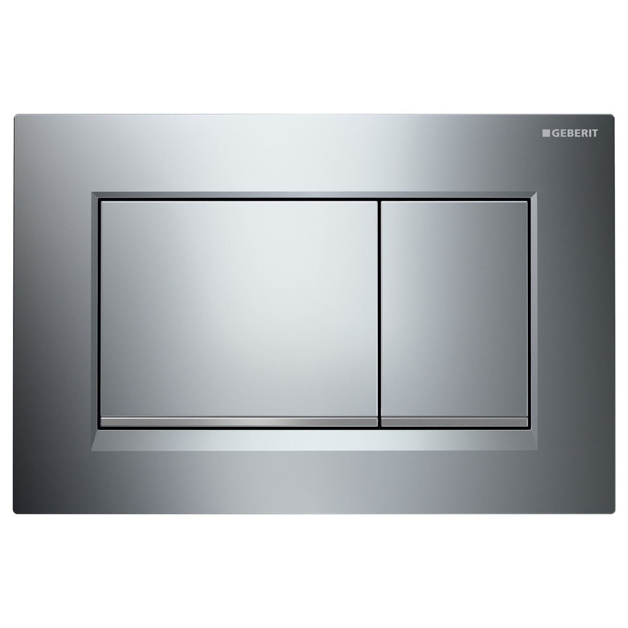 Fienza Geberit Sigma 30 Rectangular Button Flush Plate Chrome — Yeomans