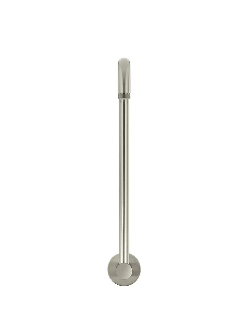 Meir High Rise Shower Arm, Brushed Nickel — Yeomans
