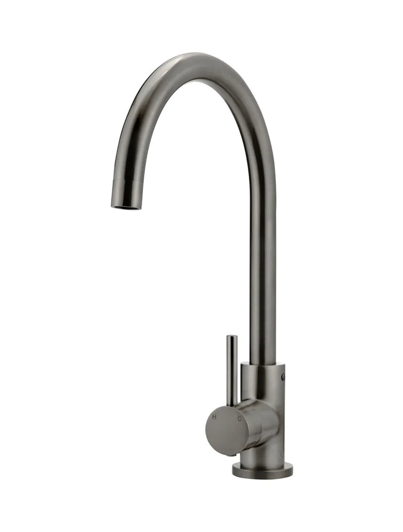 Meir Round Kitchen Mixer Tap, Shadow — Yeomans