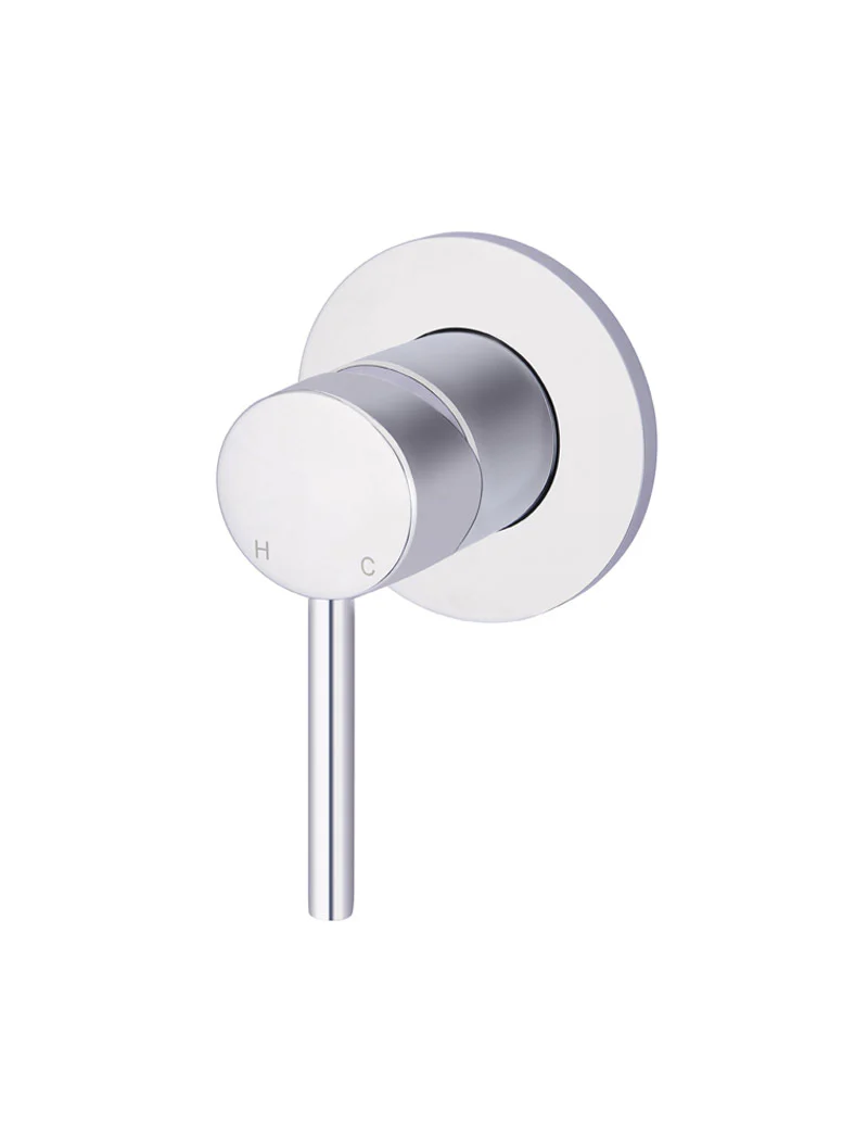 Meir Round Wall Mixer Trim Kit (In-Wall Body Not Included), Chrome ...