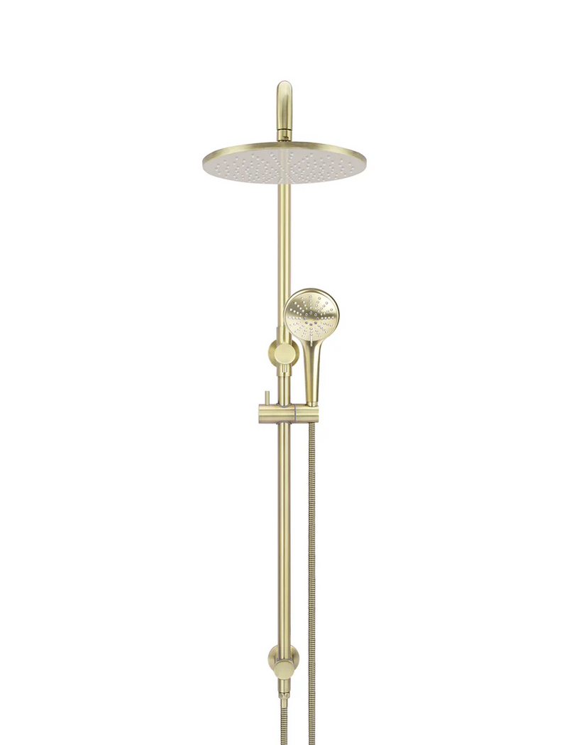 Meir Round Combination Shower Rail 300mm Rose, Three Function Hand Sho ...