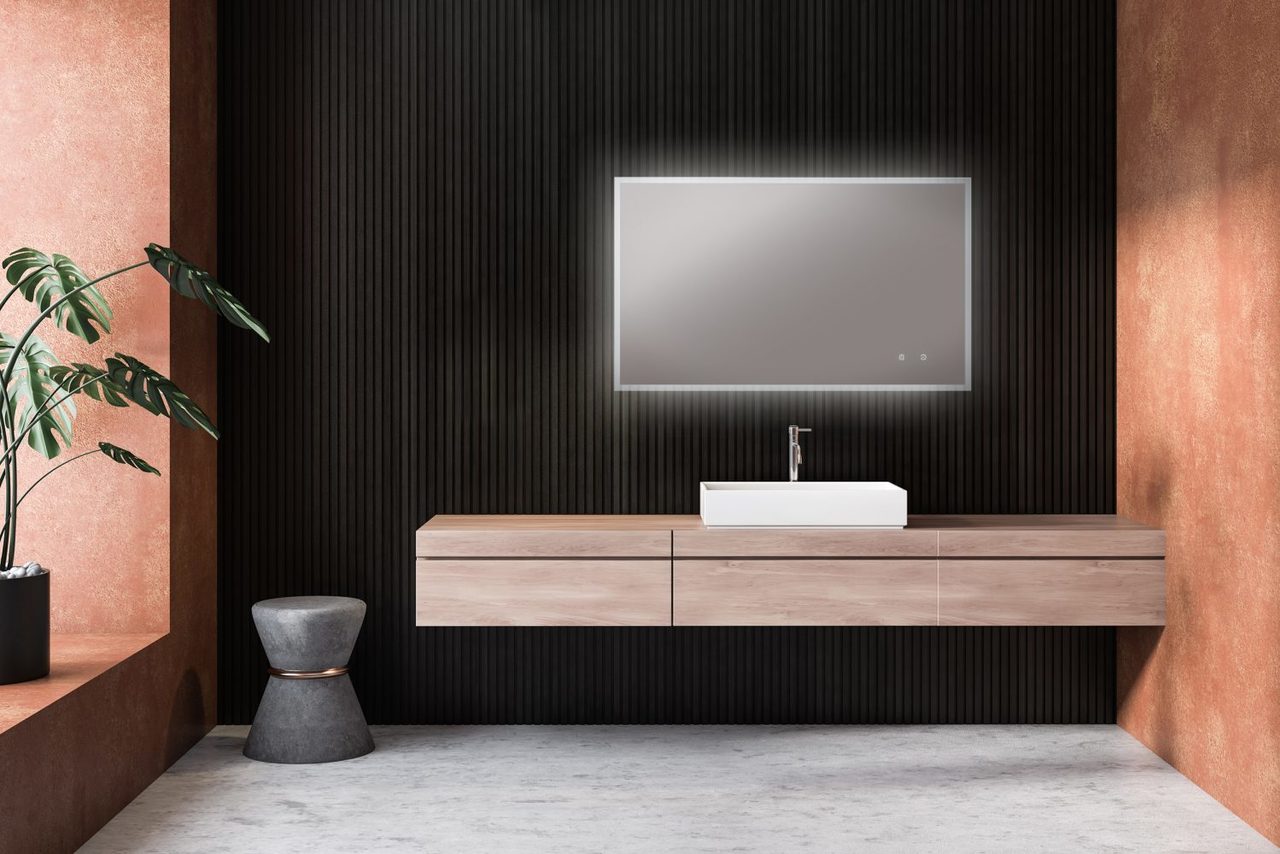 Remer Kara Mirror 900 With Demister — Yeomans