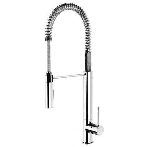 Phoenix Vivid Slimline Tall Spring Sink Mixer 200mm - Chrome — Yeomans